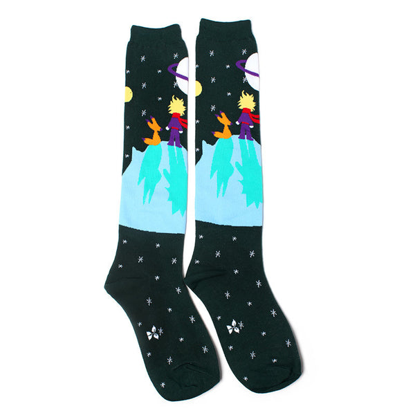 Le Petit Prince (The Little Prince) - Knee Highs – Sock Garden